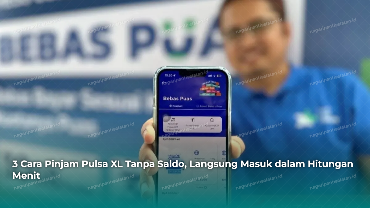 3 Cara Pinjam Pulsa XL Tanpa Saldo, Langsung Masuk dalam Hitungan Menit